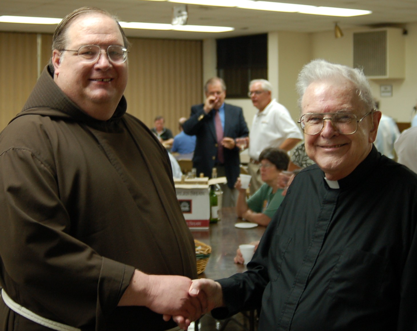 A few last goodbyes.